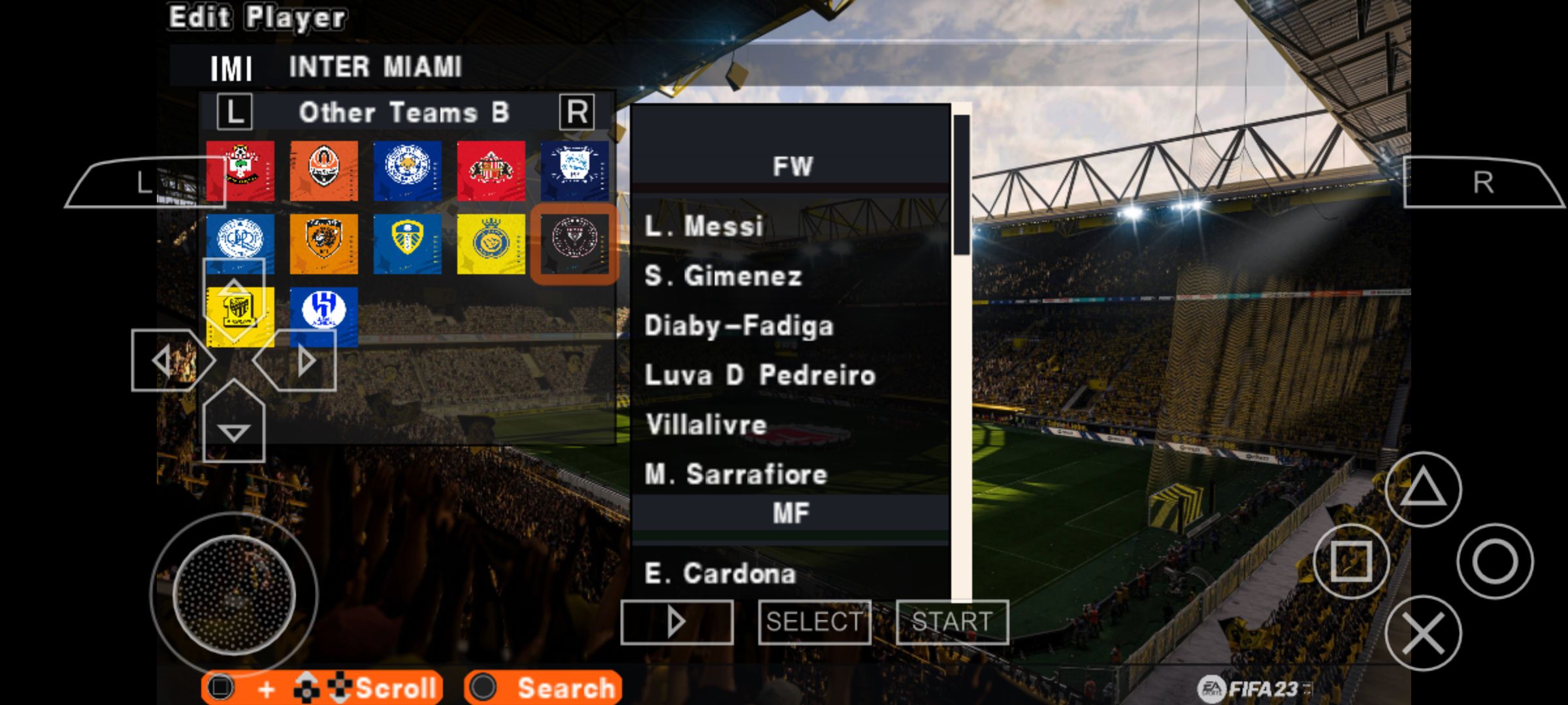 دانلود EA SPORTS FC 24 PSP اف سی 24 پی اس پی برای اندروید - مودینگ گیم