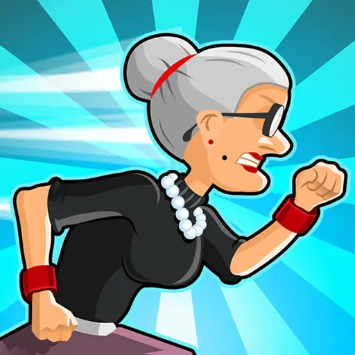 دانلود بازی Angry Gran Run + Mod هک شده برای اندروید - مودینگ گیم